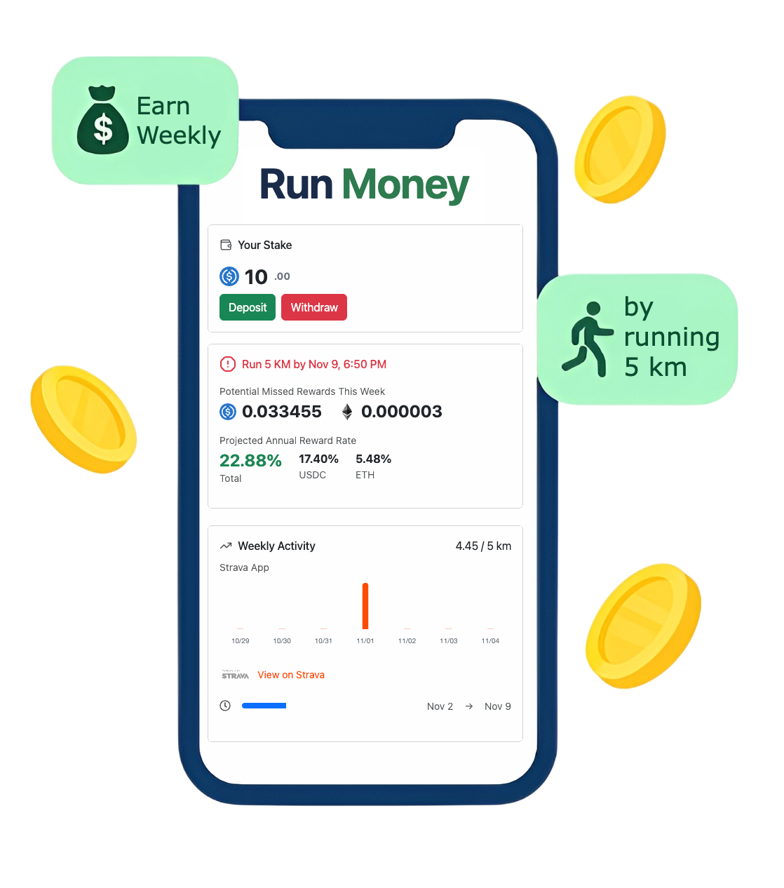 Run Money helps you stay physically and financially fit